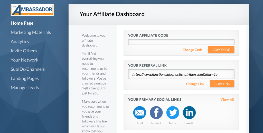 FDN Affiliate Center Quick Guide - Functional Diagnostic Nutrition